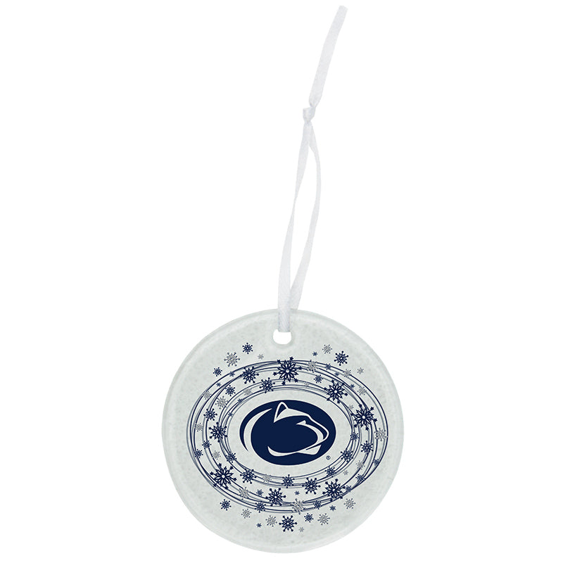 Penn State Glass Ornament