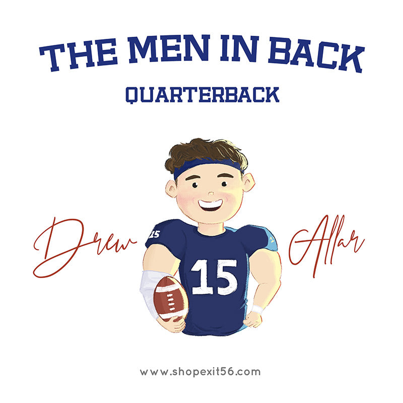 Sale- Men In Back, Drew Allar Book | Lion's Pride
