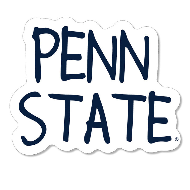 2" Penn State Writing Dizzler Sticker | Lion's Pride
