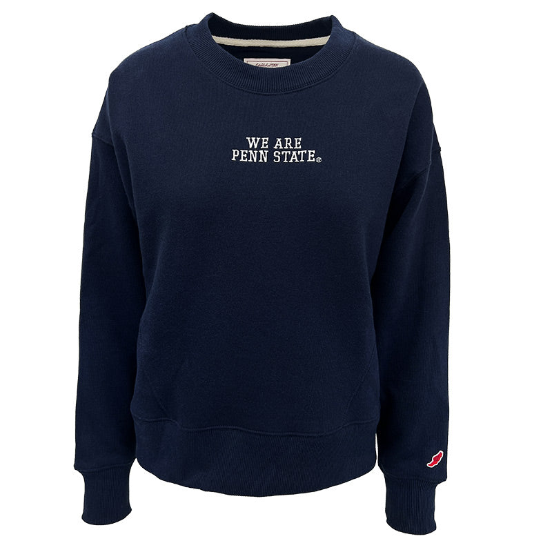 League Ladies Boxy WE ARE Crew Sweatshirt