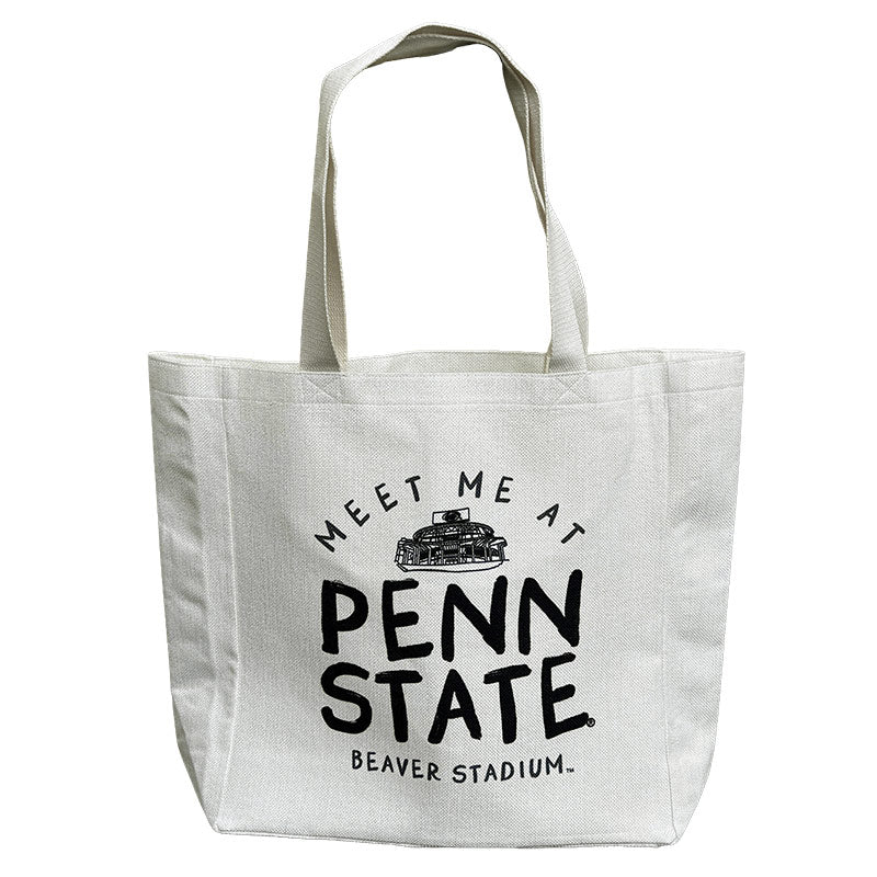 Meet Me At Penn State Beaver Stadium Tote Bag | Lion's Pride