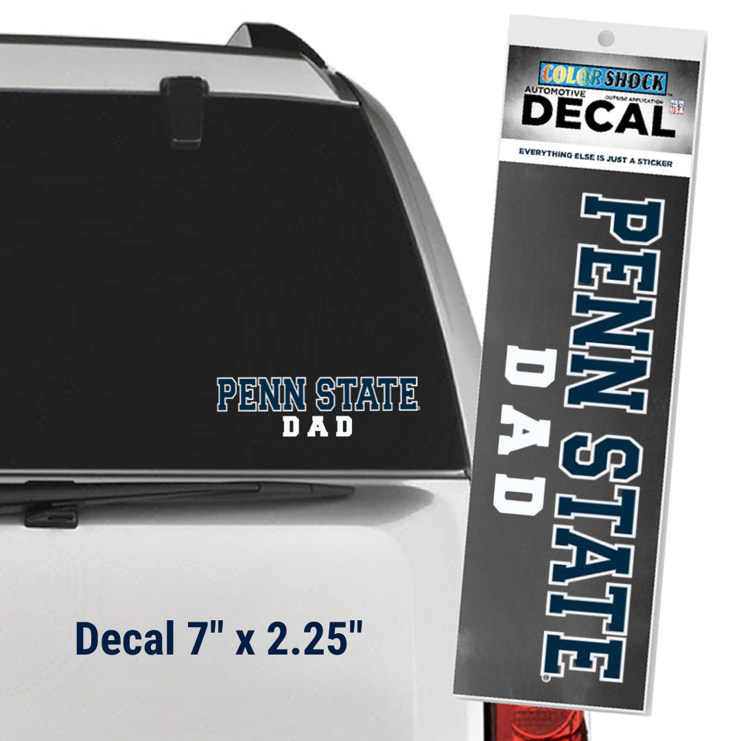 Penn State Dad Auto Decal Sticker | Lion's Pride