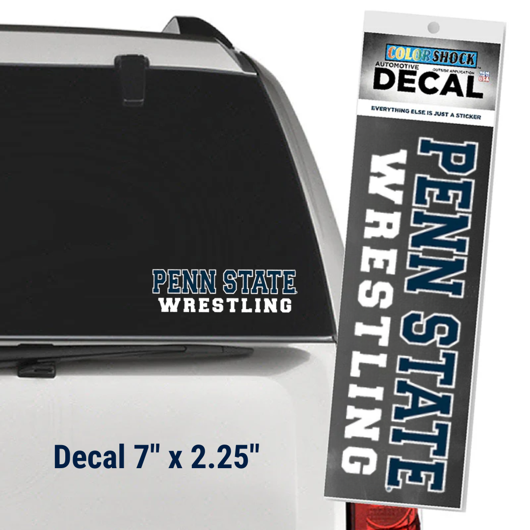 Penn State Wrestling Decal Sticker