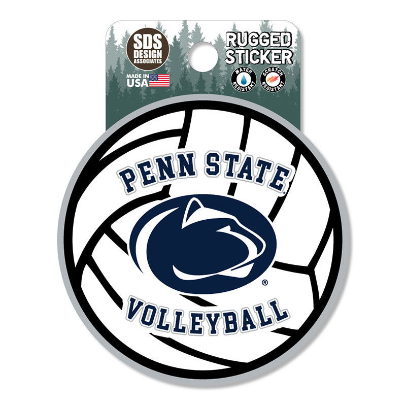 Penn State Volleyball Rugged Sticker | Lion's Pride