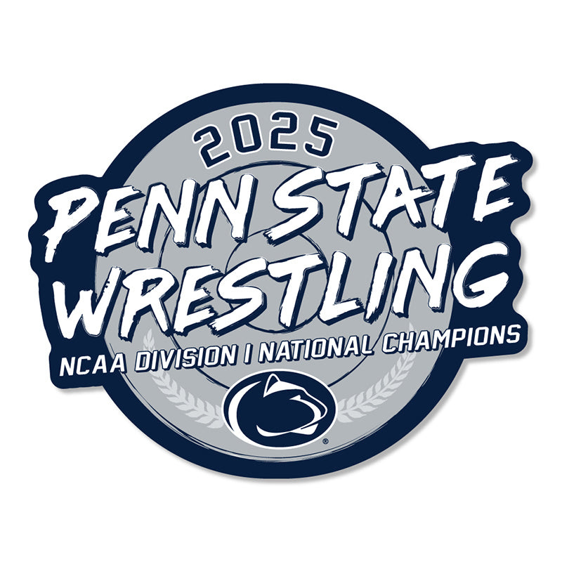 2025 PSU Wrestling National Champions Sticker | Lion's Pride