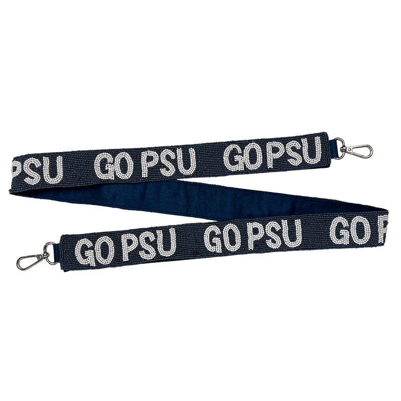 Go PSU Penn State Beaded Bag Strap | Lion's Pride