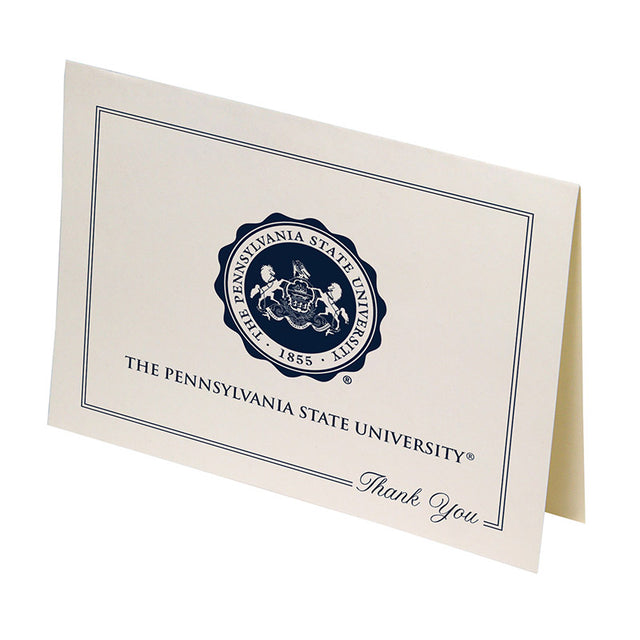 Penn State Seal Thank You Cards - 10 Pack | Lion's Pride