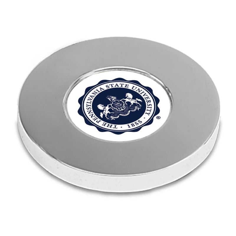 CSI Penn State Color Silver Seal Paperweight | Lion's Pride