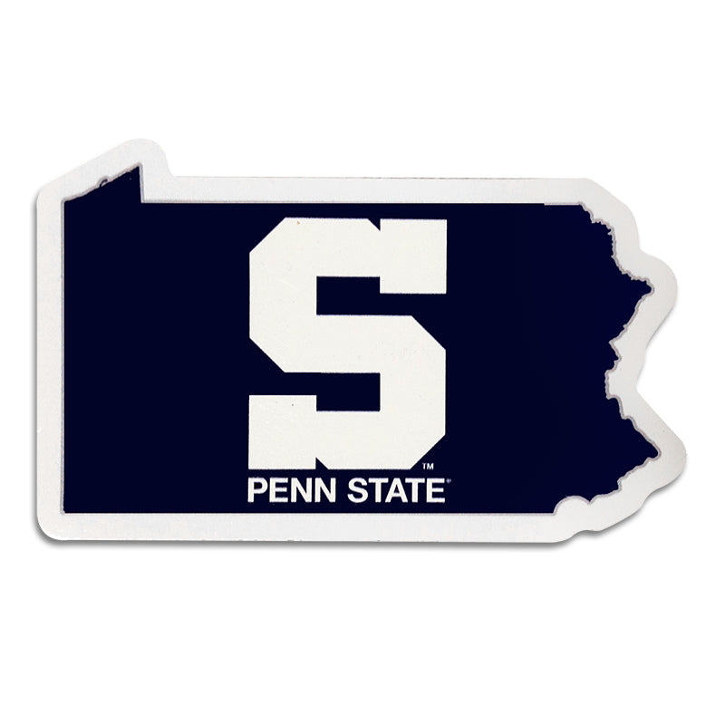 3" PA State Block S Penn State Magnet | Lion's Pride