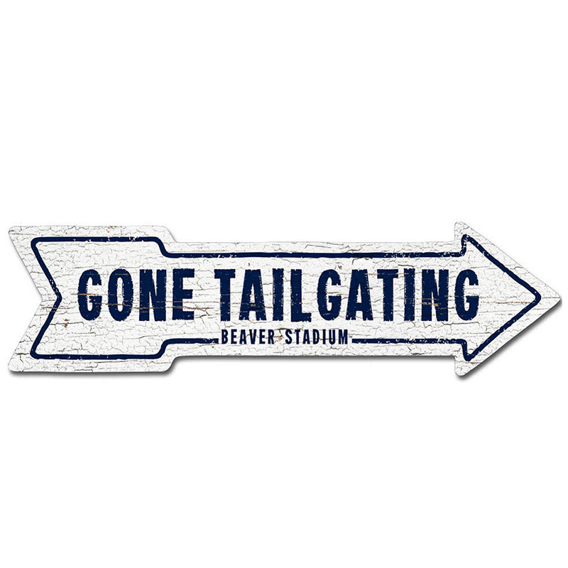 Legacy Beaver Stadium Tailgating Arrow Sign | Lion's Pride