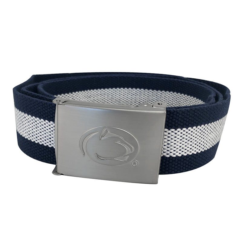 Penn State Fabric Slide Closure Belt