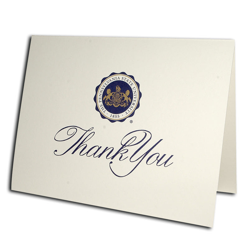 Penn State Seal Thank You Cards - 10 Pack | Lion's Pride