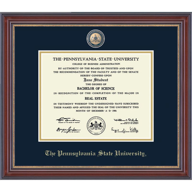 Masterpiece Penn State Diploma Frame | Lion's Pride