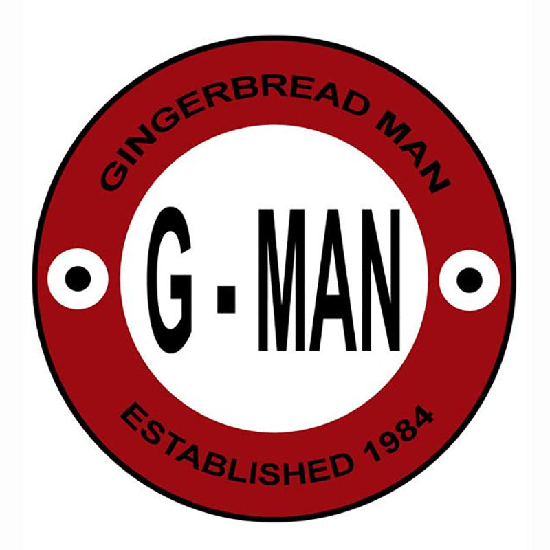 Gingerbread Man Wooden Bar Sign