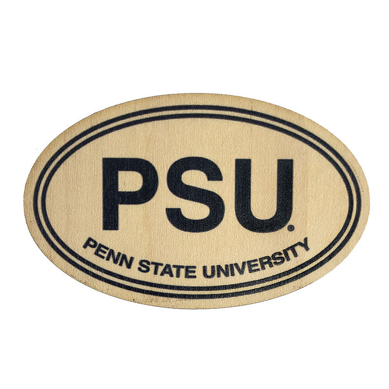 Sale - PSU Wood Sticker | Lion's Pride