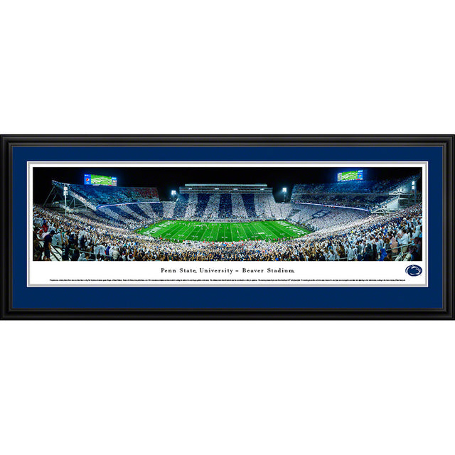Beaver Stadium Stripe Out in Deluxe Framed Print | Lion's Pride