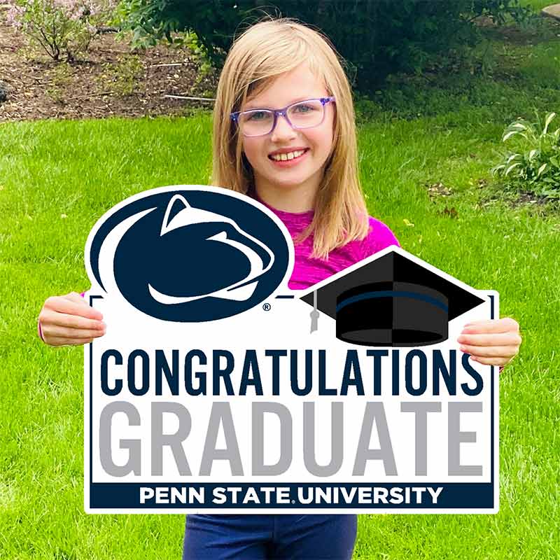 Penn State Graduation Lawn Sign | Lion's Pride