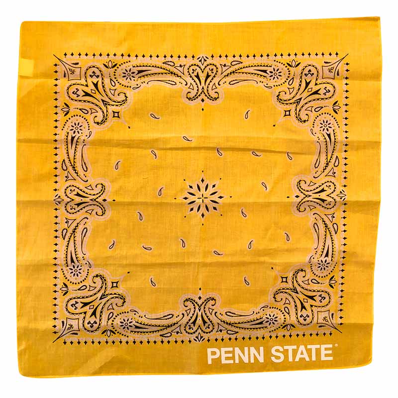 Penn State Yellow Spirit Bandana | Lion's Pride