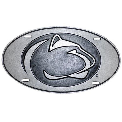 Pewter Oval License Plate | Lion's Pride