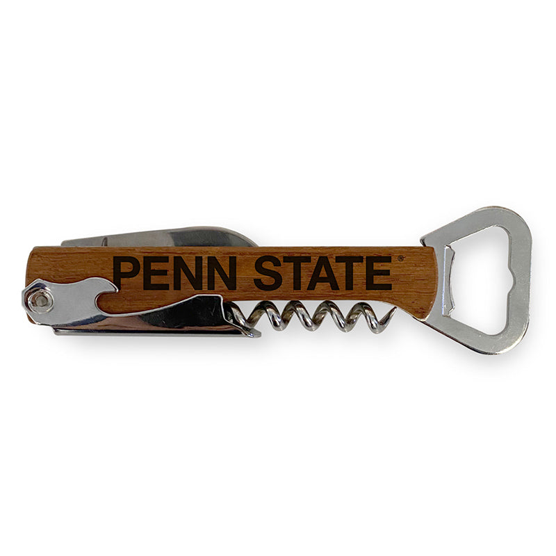 Wood Etched Wine Key | Lion's Pride
