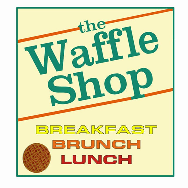 Waffle Shop Wood Sign Plaque | Lion's Pride