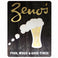 Zeno's Wooden Bar Sign | Lion's Pride